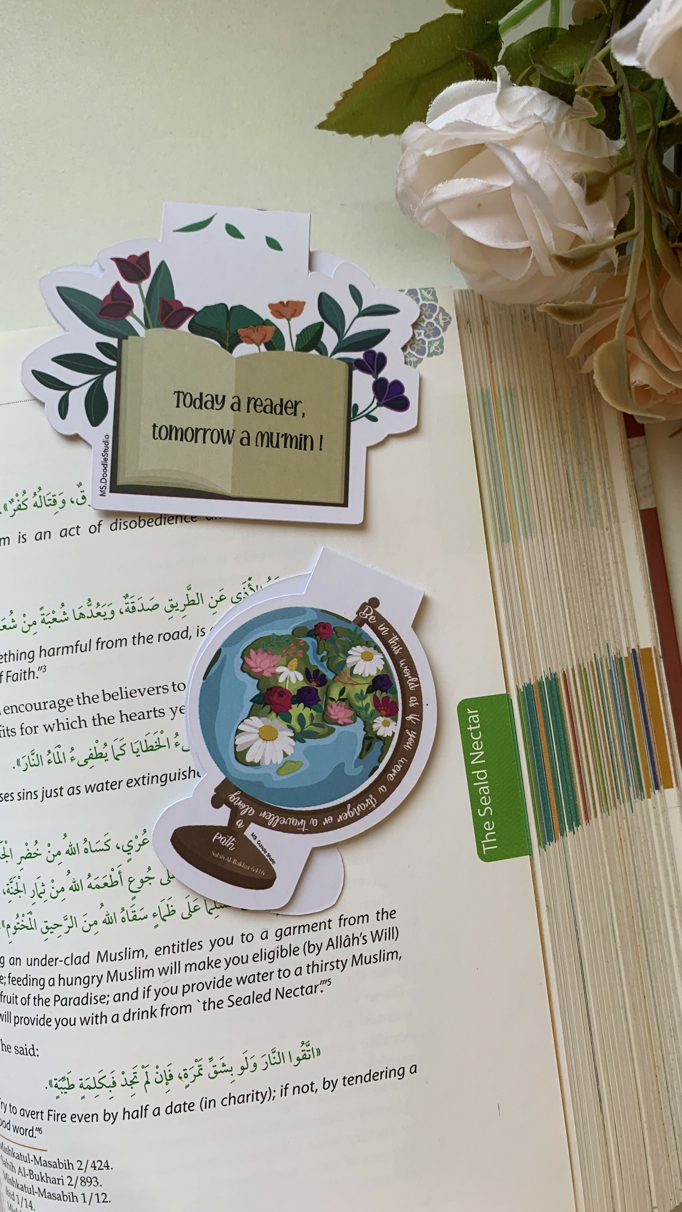 Cute Islamic Magnetic bookmarks (Pack of three) – The Islamic Kid Store