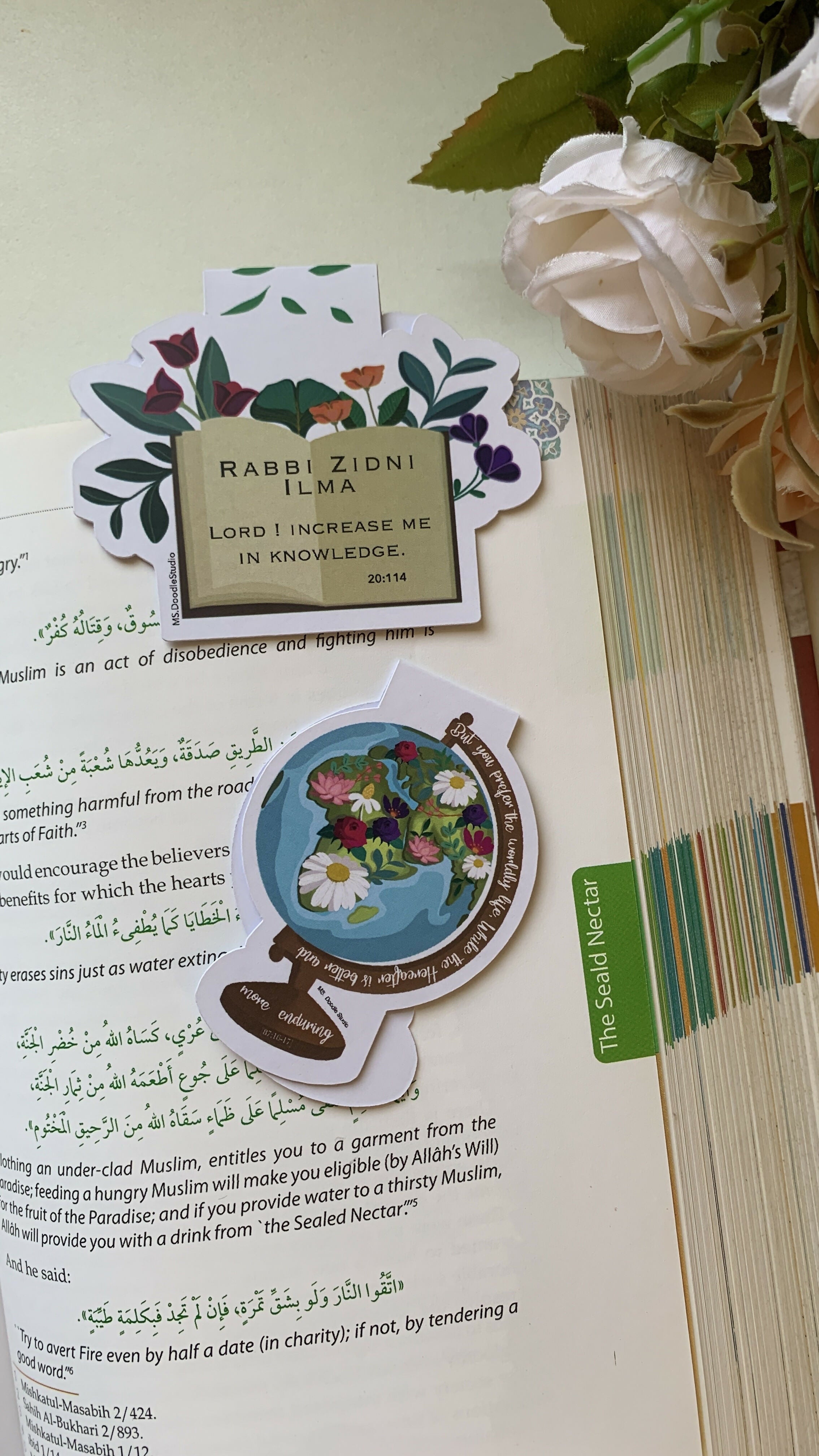Cute Islamic Magnetic bookmarks (Pack of three) – The Islamic Kid Store