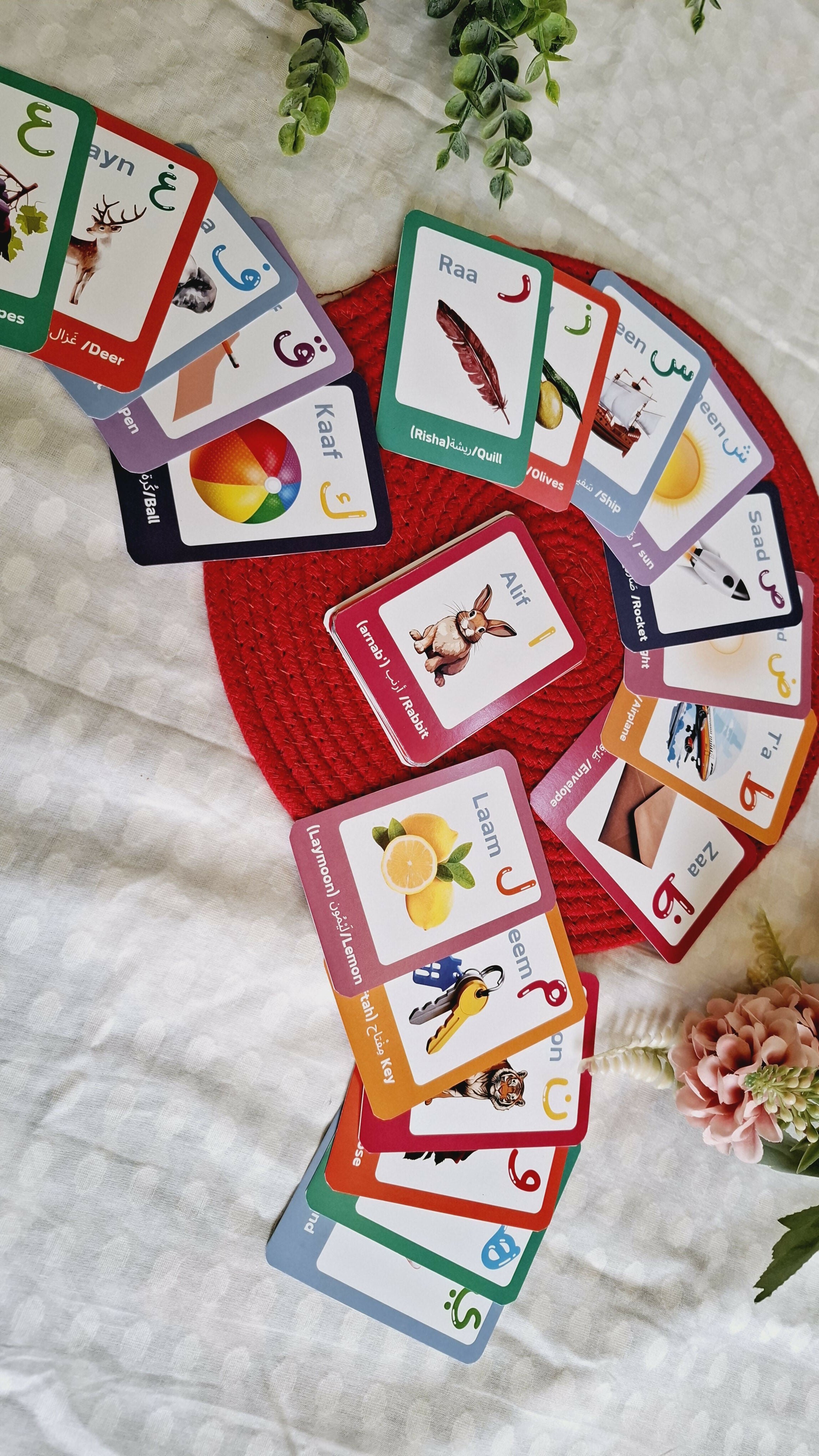 Arabic alphabet flashcards – The Islamic Kid Store