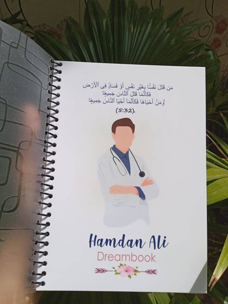 Male Doctor Customized Notebook – The Islamic Kid Store