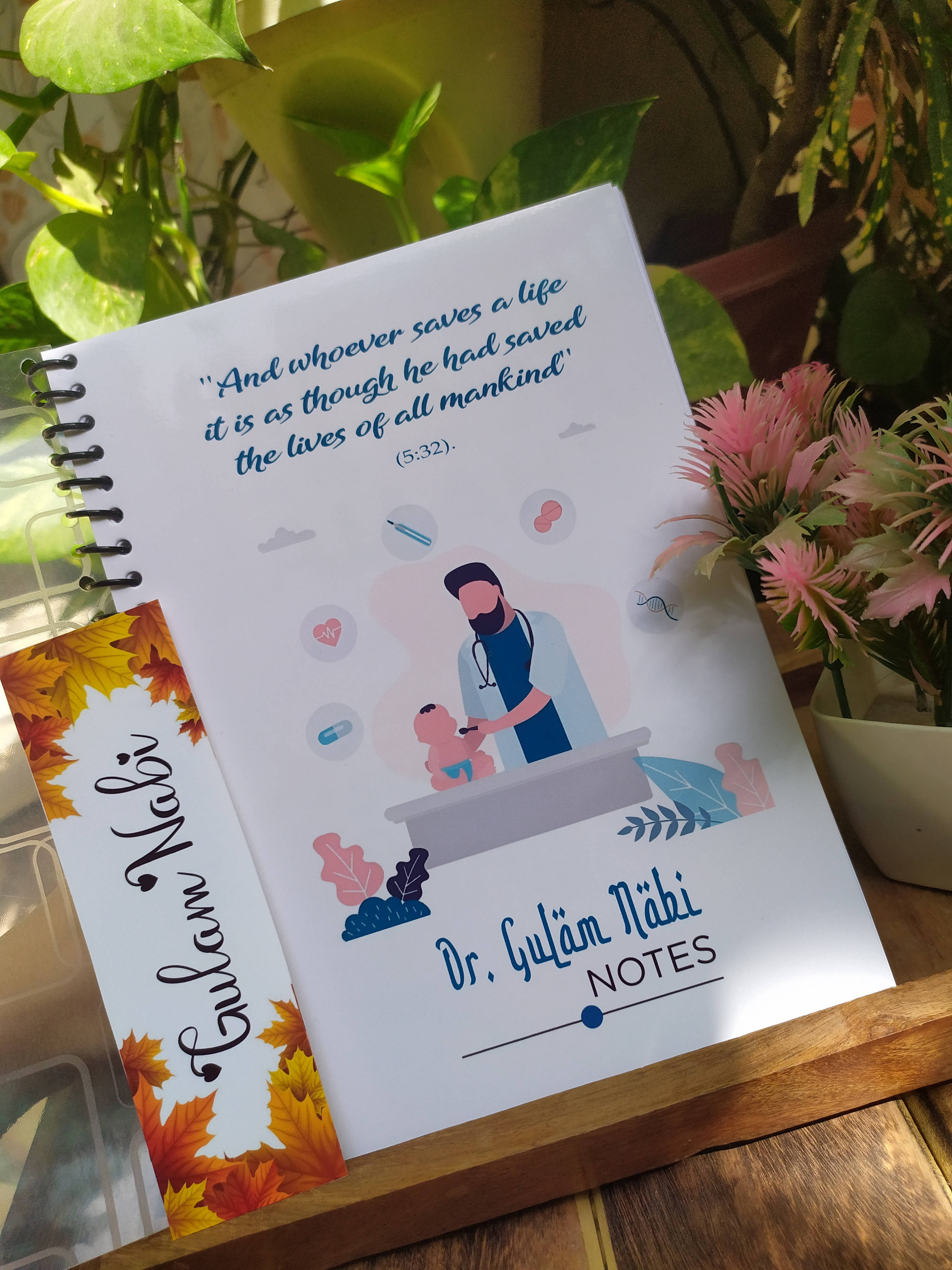 Male Doctor Customized Notebook – The Islamic Kid Store