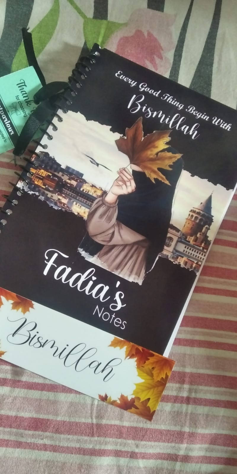 Hijabi Girl Customized Notebook – The Islamic Kid Store
